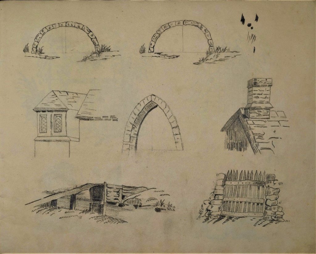 Drawings and Sketches by Sophia Francis Reed | Beehive