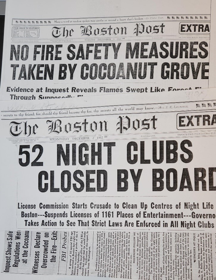 The Cocoanut Grove Fire | Beehive