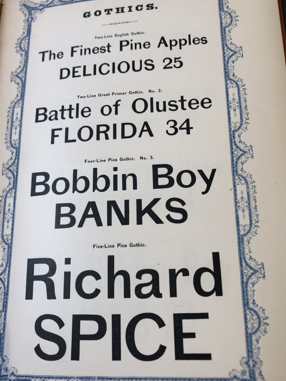 Fancy Types: The typeface specimens of Rand & Avery | Beehive