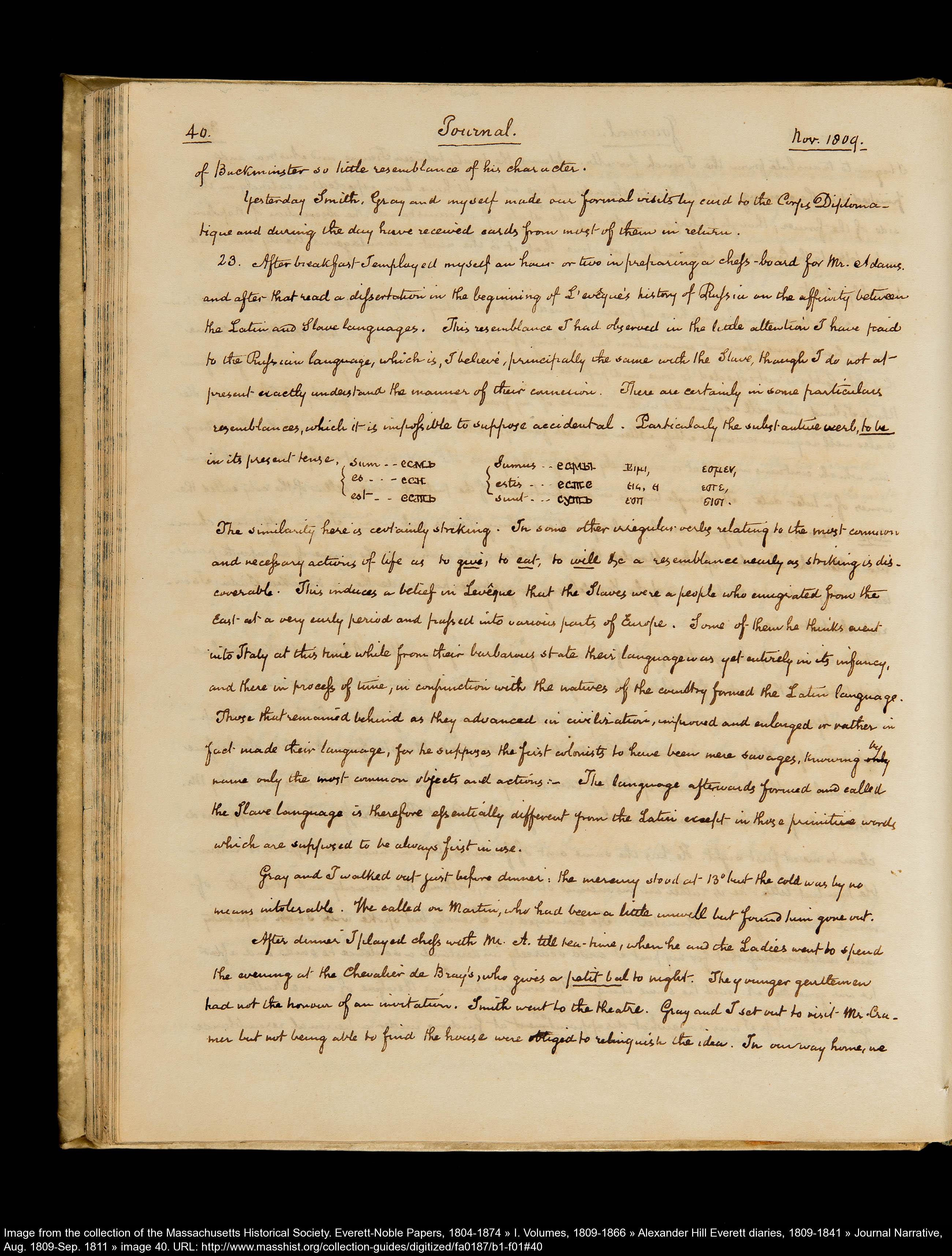 Everett-Noble Papers, 1804-1874