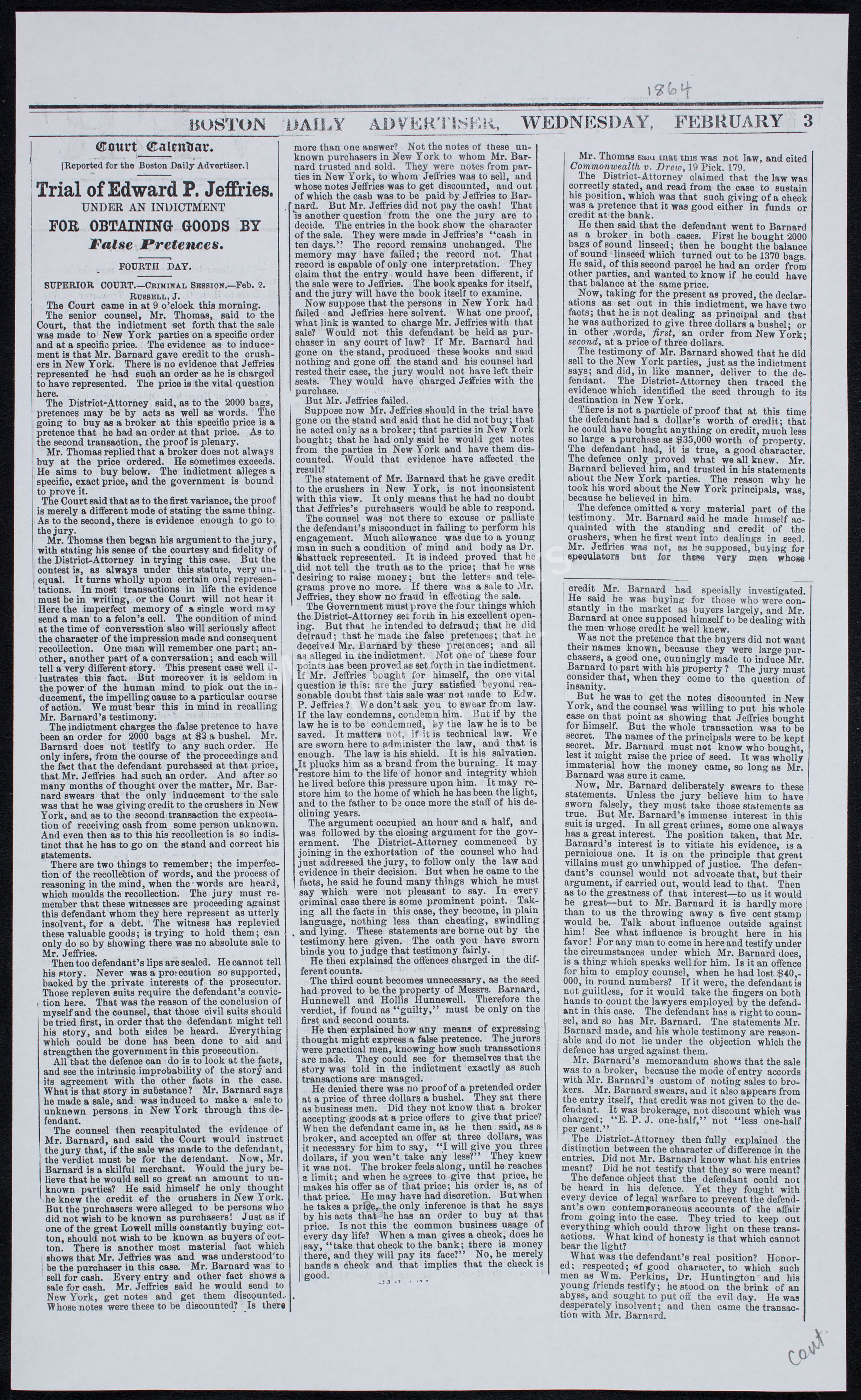 Frederick Newman Knapp Papers, 1848-1904