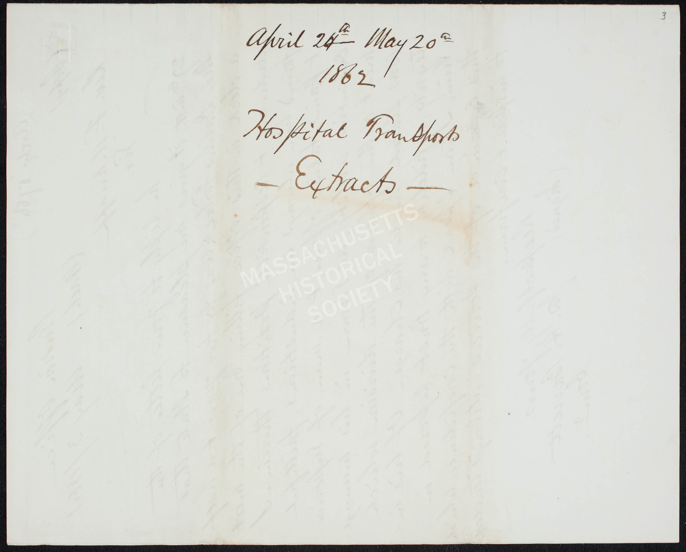 Frederick Newman Knapp Papers, 1848-1904