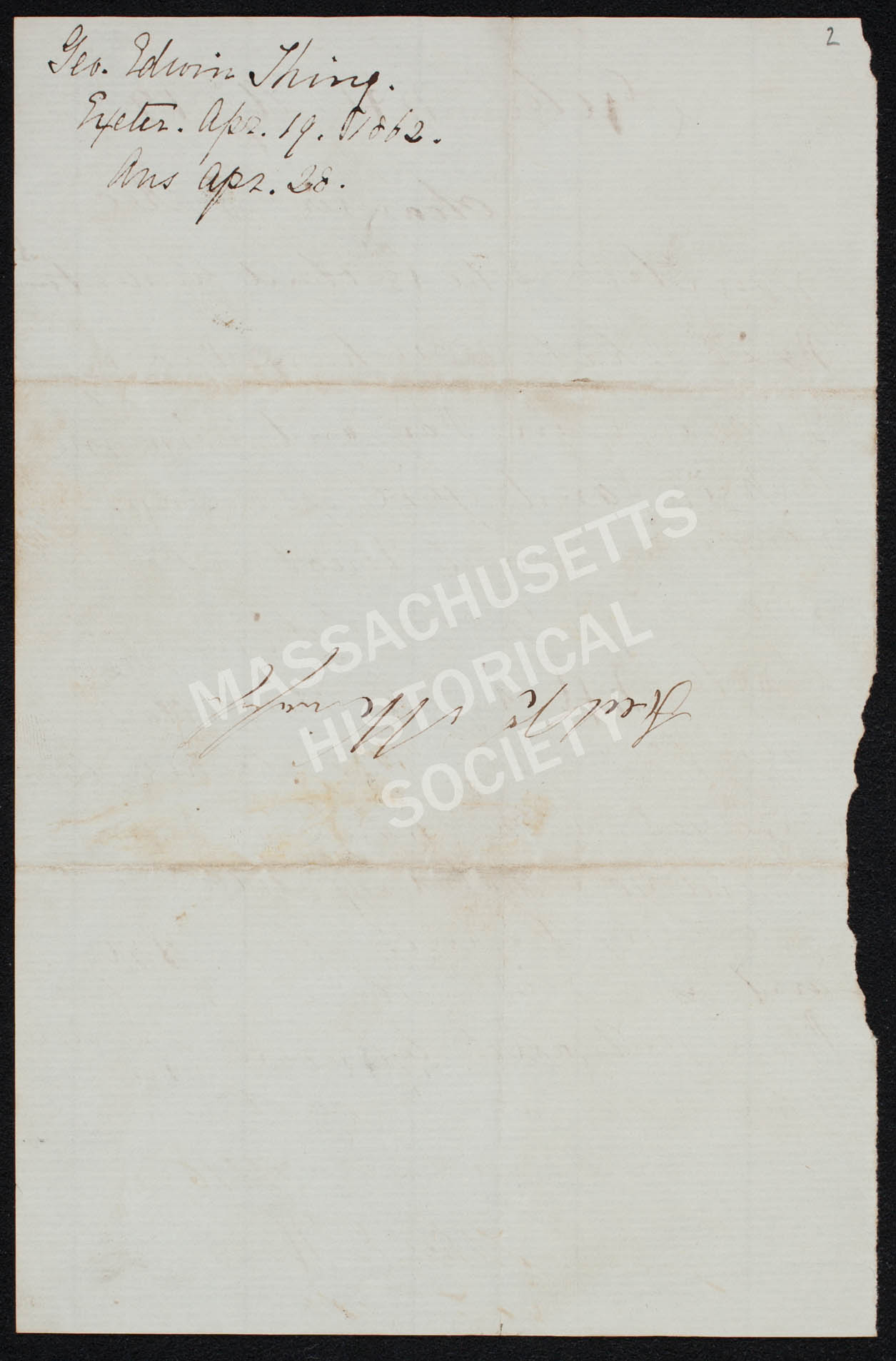 Frederick Newman Knapp Papers, 1848-1904