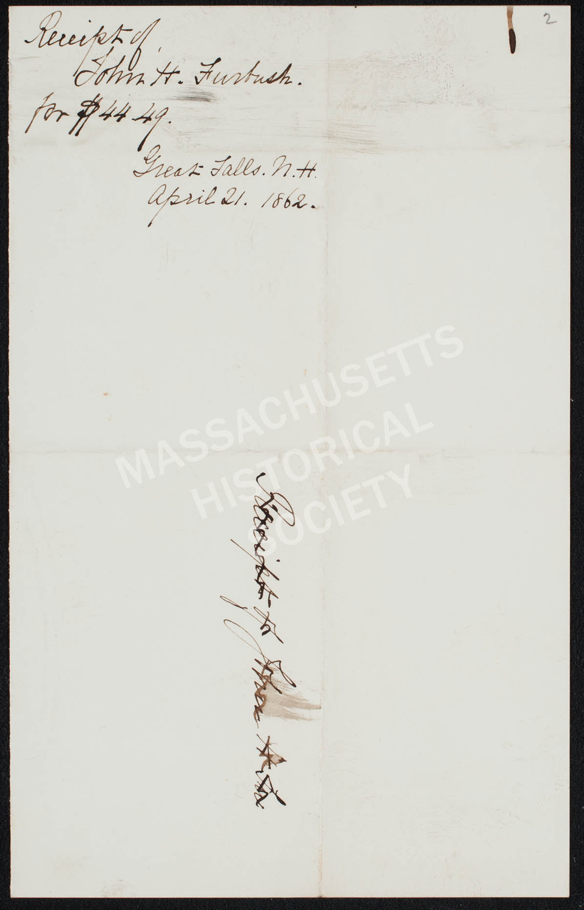 Frederick Newman Knapp Papers, 1848-1904