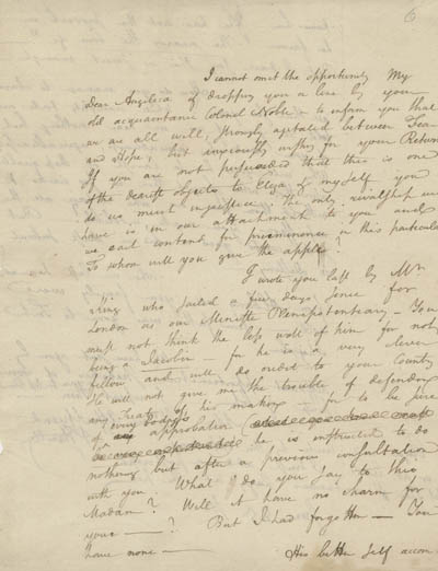 MHS Collections Online: Letter from Alexander Hamilton to Angelica ...