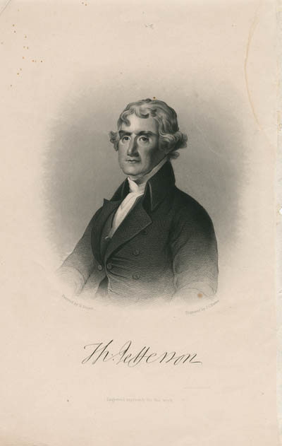 MHS Collections Online: Thomas Jefferson