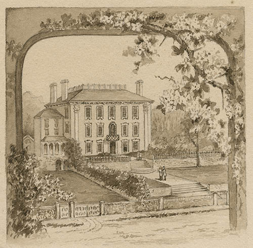 MHS Collections Online: Faneuil-Phillips house, Boston