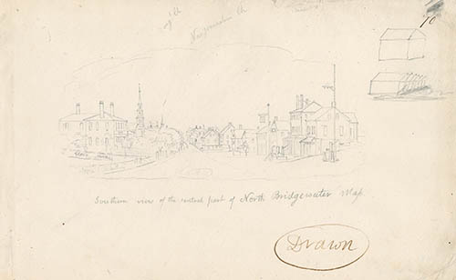 MHS Collections Online: Southern view of the central part of North ...