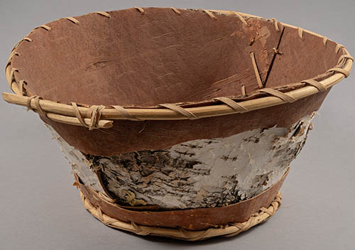 MHS Collections Online: Oneida birch bark basket