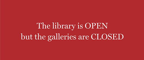 MHS library open but galleries closed