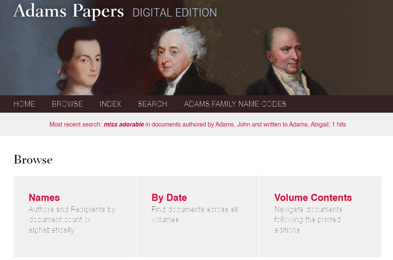 Massachusetts Historical Society: Read Documents